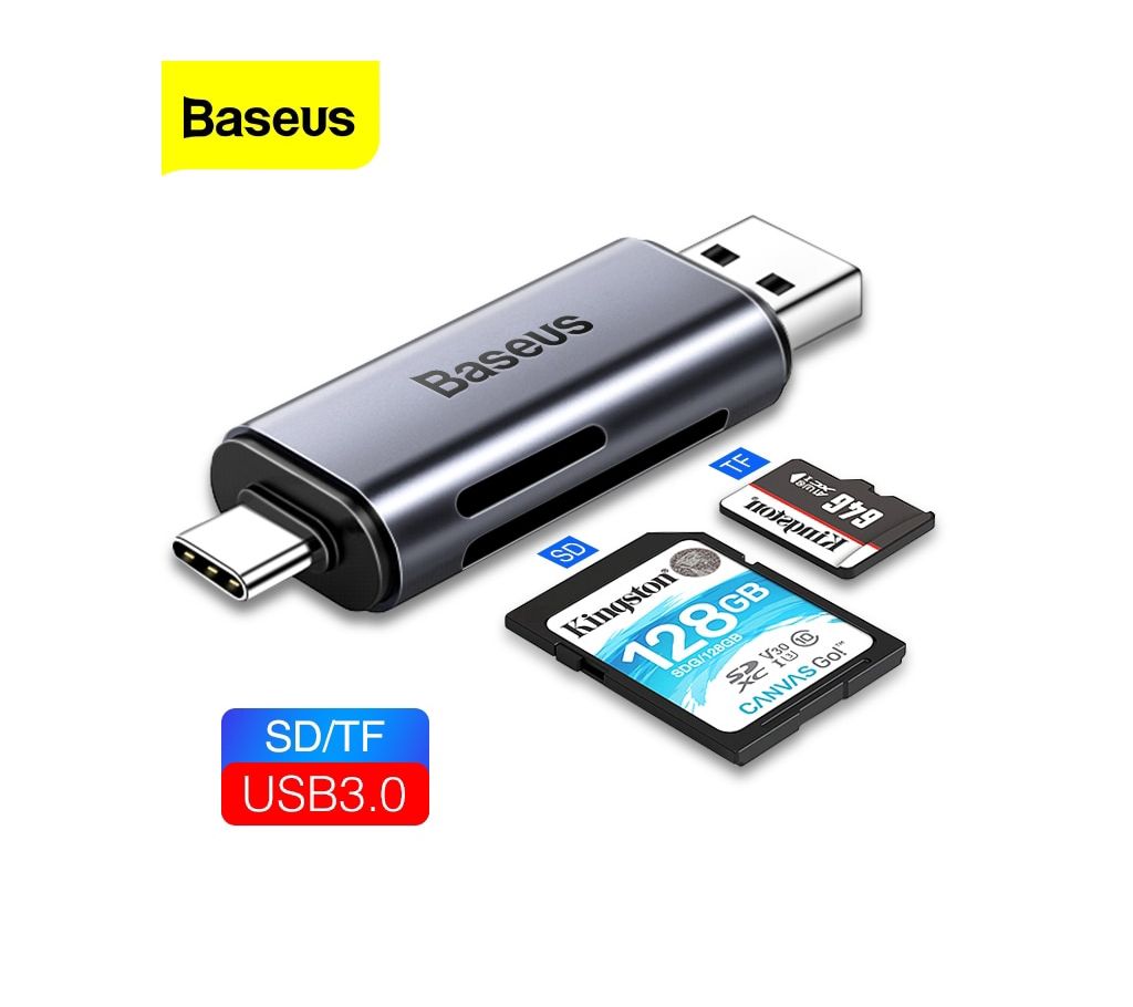 Baseus Lentil Cabin Card Reader #1237726 buy from AR TECH & IT ZONE ...