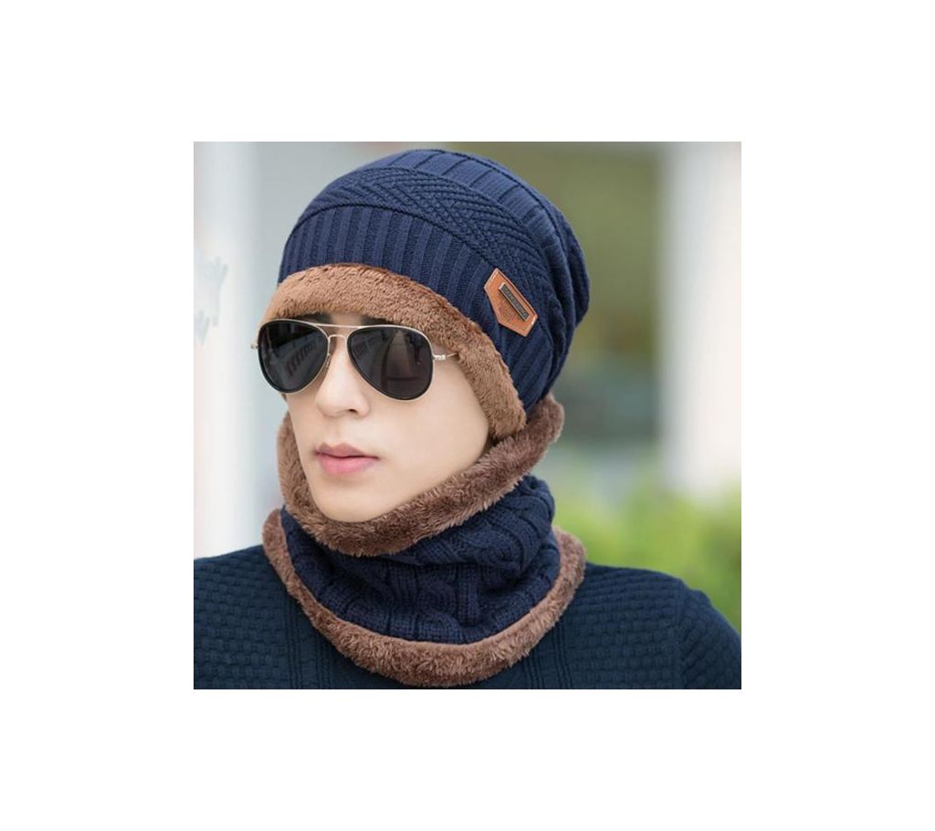 Winter cap and scarf set-Random color #1078157 buy from Bestofferbd ...