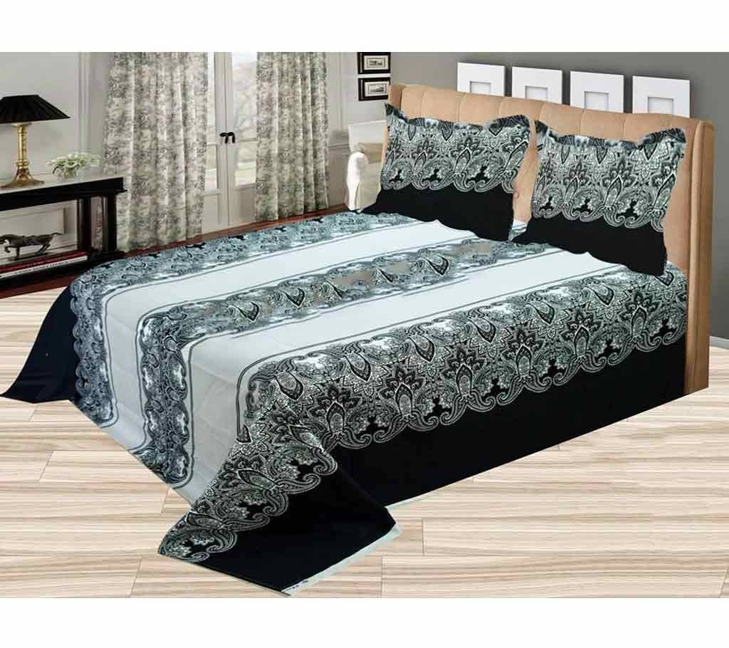 HOME TEX Cotton Double Size Bed sheet Set #503151 buy from ...