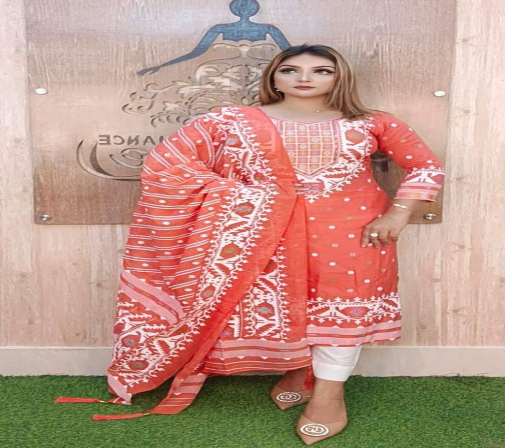 Cotton Afson Print New Stylish Unstitched 3 piece Shalwar Kameez for ...