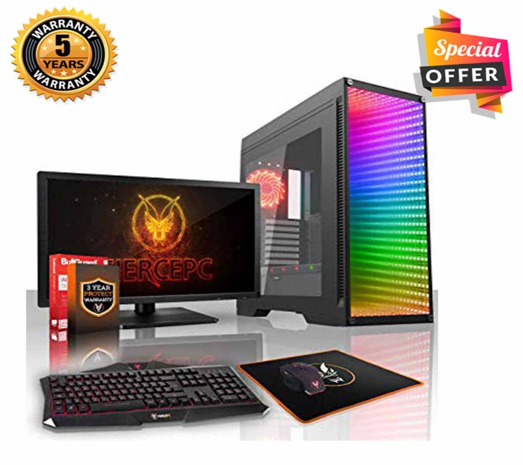 Intel Core i5 CPU 3.20 GHz RAM 4GB HDD 1000GB Graphics 2GB BUILT in PC ...