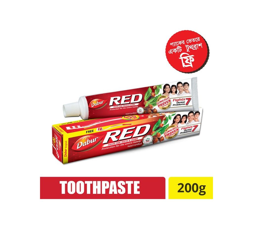 Dabur Red Toothpaste 200g BD #1367887 buy from Beauty Cosmetics ...