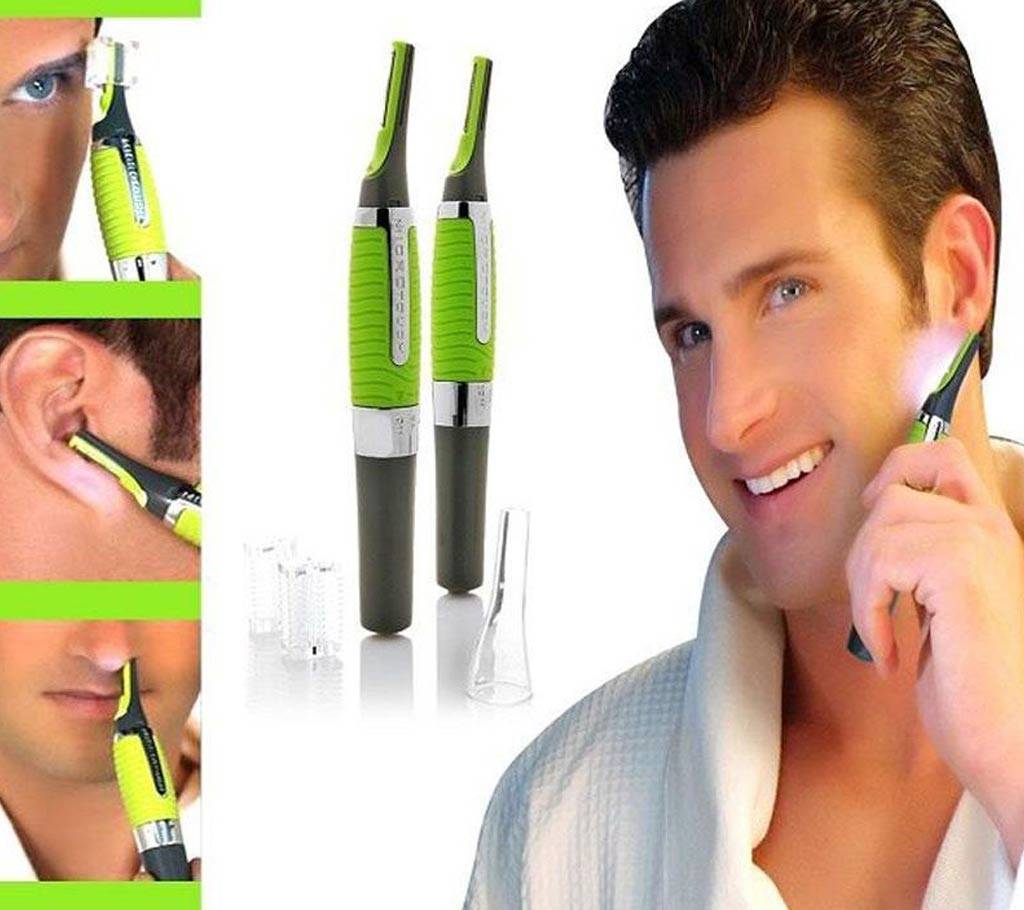 Micro Touch Max Hair and Nose Trimmer - Black and Green #1090162 buy ...
