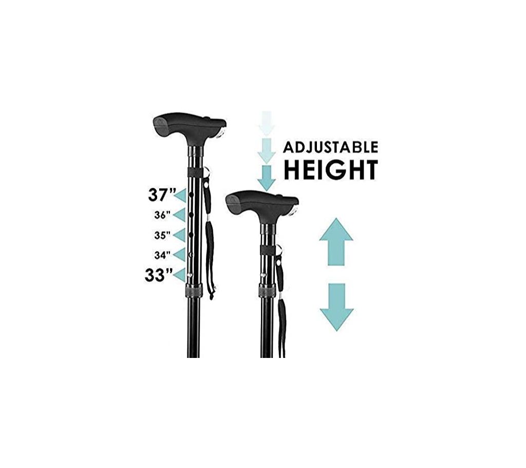 Old Man Hand /Walking Stick With Light can adjustable and high quality ...