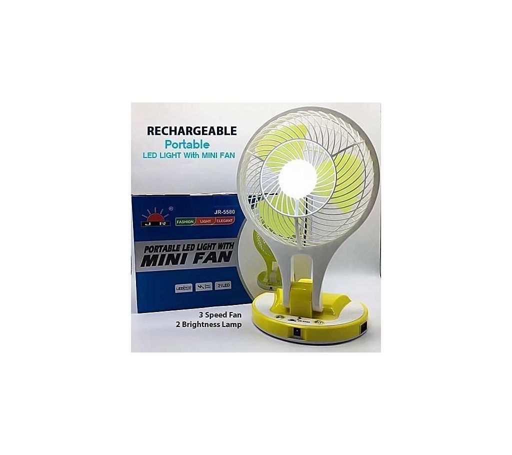 Portable Led Light With Mini Fan #1268679 buy from jony collection . in ...