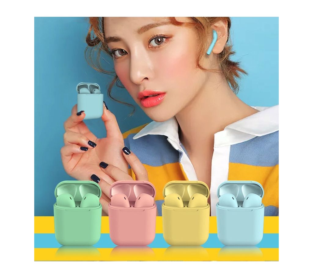 InPODS 12 TWS wireless headphones mini AirPods Bluetooth 5.0 Earphones ...