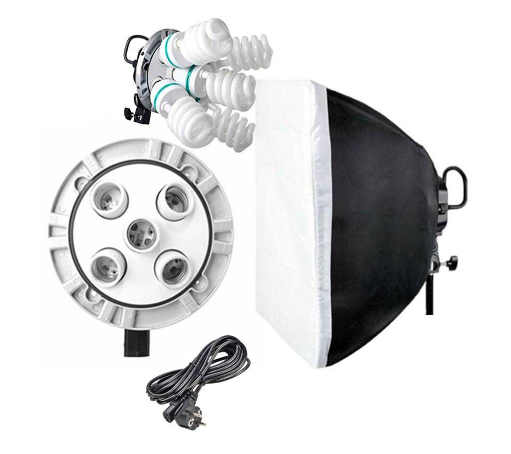 Godox TL-5 5in1 E27 Socket Studio 5-in-1 Bulb Head Multi-Holder ...