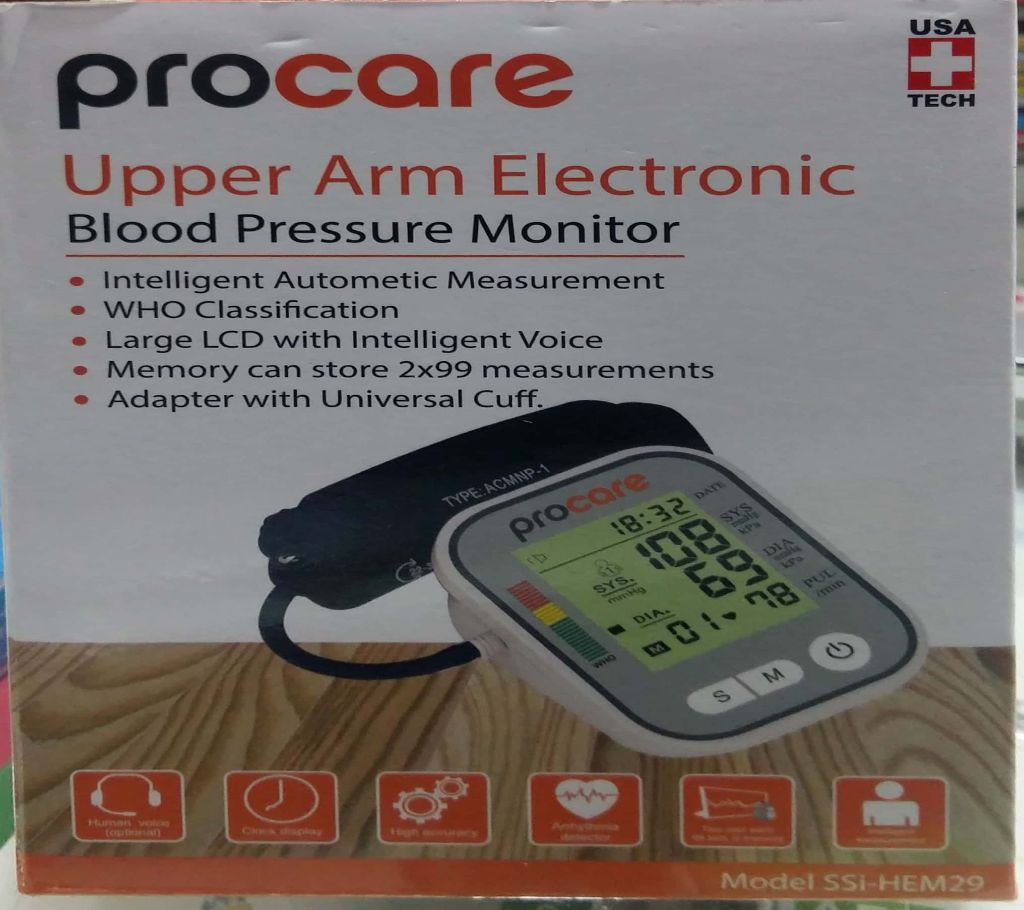 BLOOD PRESSURE MACHINE-PROCARE #1347093 buy from SS Electro . in AjkerDeal